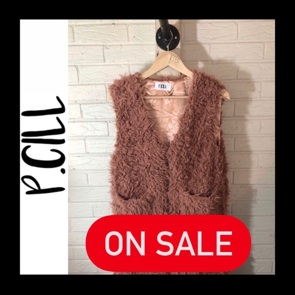P. Cill | Sweaters | Nwt Pcill Fuzzy Duster | Poshmark